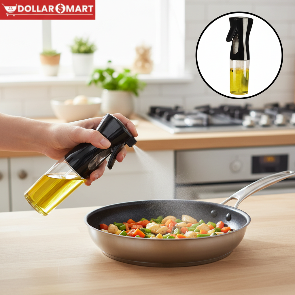 Glass Oil Spray Bottle for Cooking | dollarsmart – Dollar $ Mart